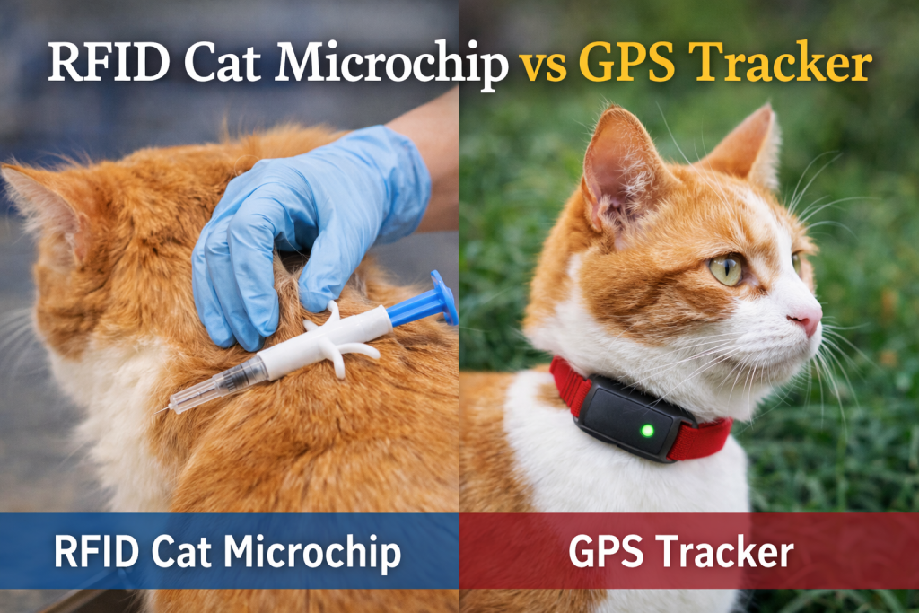 RFID-микрочип для кошек и GPS-трекер: В чем разница? - XIUCHENG RFID