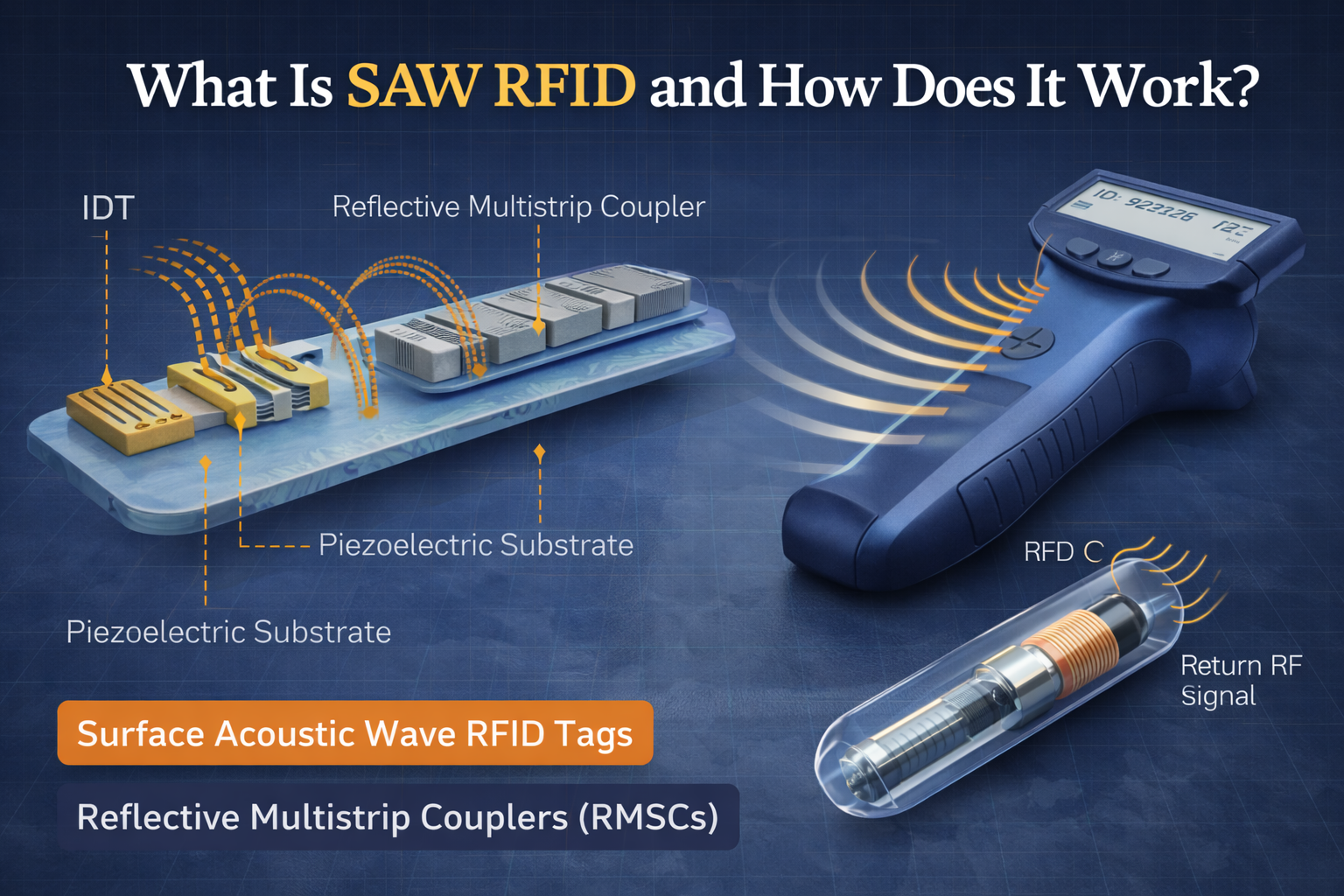 Qu'est-ce que la RFID SAW et comment fonctionne-t-elle ? - XIUCHENG RFID