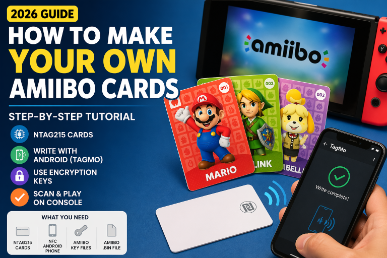 How To Make Your Own Amiibo Cards (2026 Complete Guide) - XIUCHENG RFID